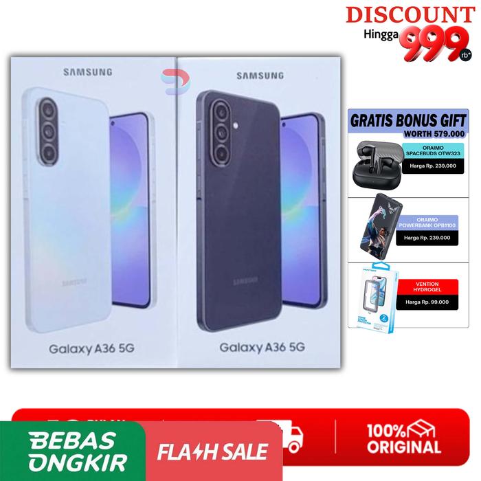 Promo Samsung Galaxy A36 5G RAM 8/256GB & 12/256GB Resmi SEIN Garansi ...