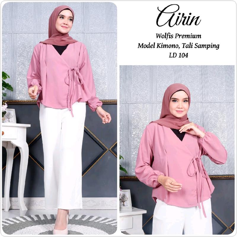 Blouse Wolfis Polos Model kimono - Shop | Tokopedia