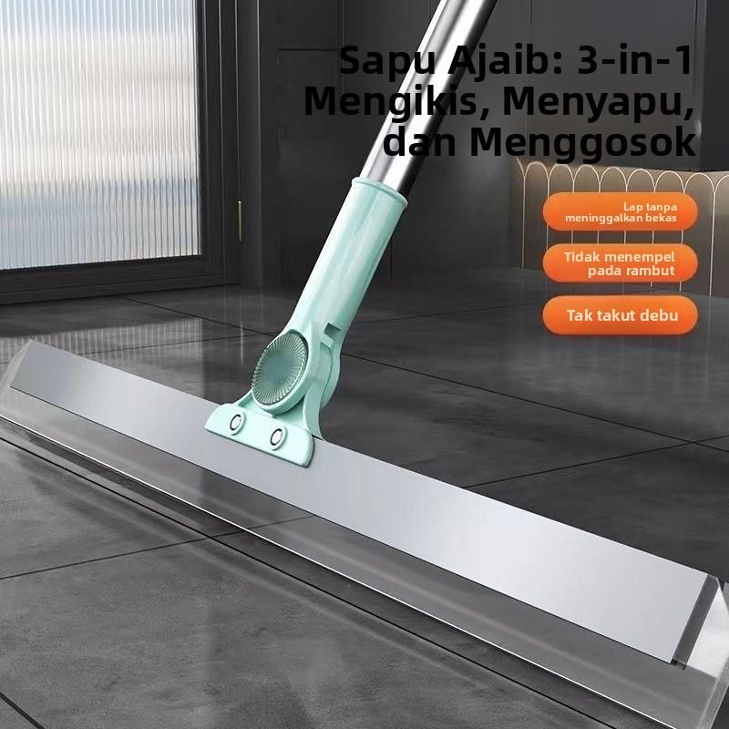 Alat Pembersih Dapur Kamar Mandi Pengikis Air Sapu Ajaib Penghilang ...