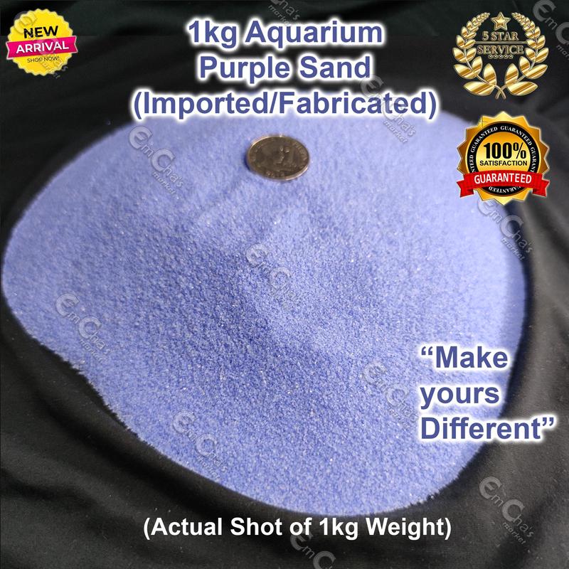 1kg Imported And Fabricated Purple Sand For Aquarium Floorin - TikTok ...
