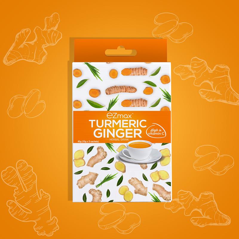 EZmax Turmeric Ginger 3's - TikTok Shop Philippines