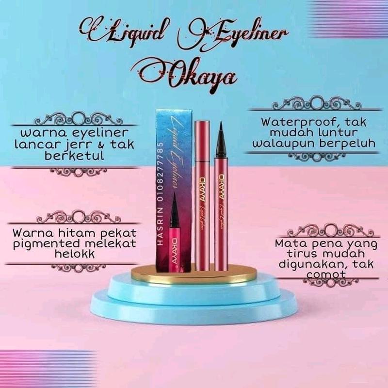 OKAYA LIQUID EYELINER - TikTok Shop Malaysia