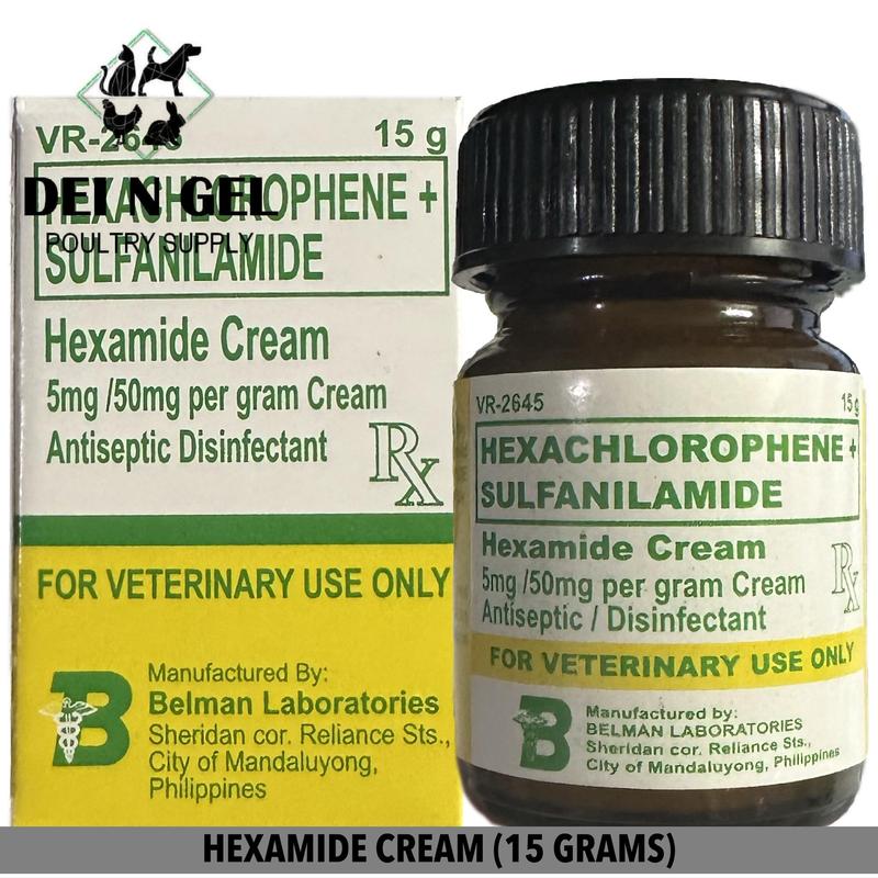 HEXAMIDE CREAM FOR ANIMAL WOUND (15 GRAMS) - TikTok Shop Philippines