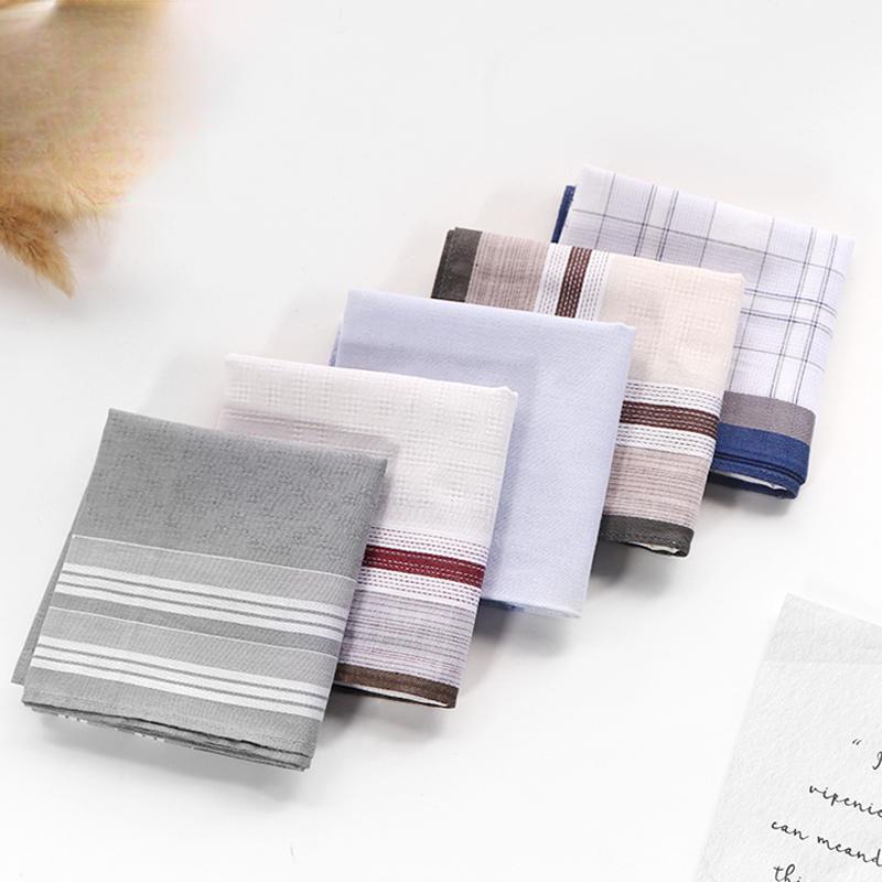 Nostalgic Sweat-Absorbing Portable Square Scarf Plaid Classic Old ...