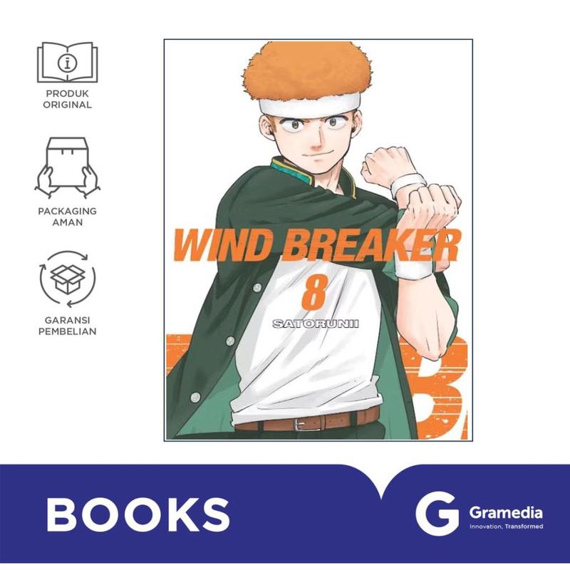 Komik Wind Breaker Vol. 8 (Satoru Nii) - Shop | Tokopedia