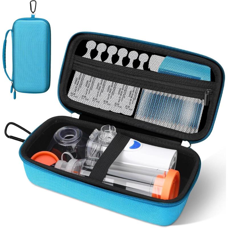 Asthma Inhaler Case, Nebulizer Travel Case Compatible with Inhaler ...