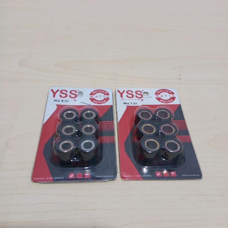 Roller Set Roller Racing 7 8 9 Gram YSS Roller Mio Karbu Mio - Shop ...