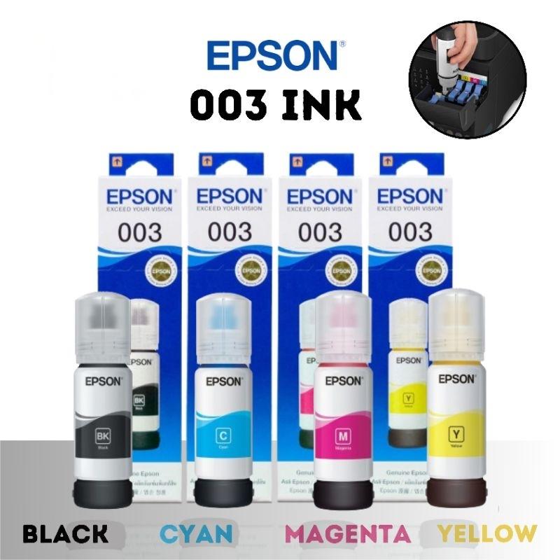 100% Original Epson 003 Ink Genuine Refill Ink L3210/L1110/L3110/L3120 ...