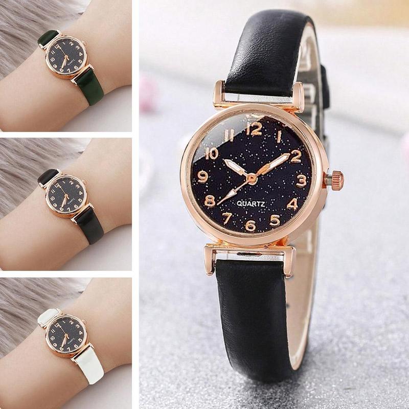 Jam Tangan Kuarza untuk Wanita, Reka Bentuk Langit Berbintang, - TikTok ...