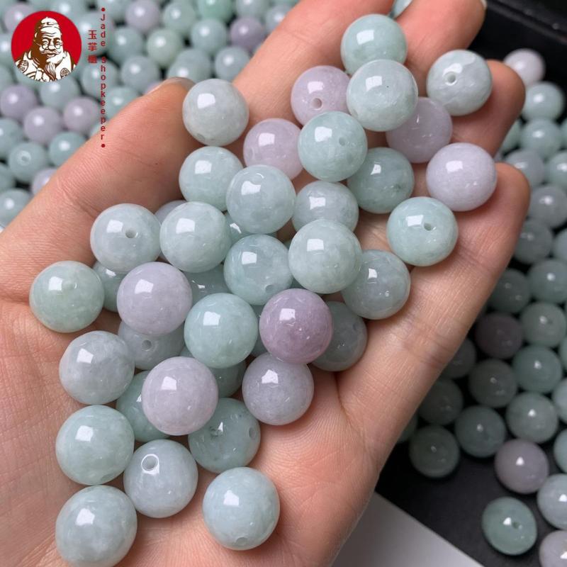Manik Jed, Jed Myanmar, Kualiti A, Manik Longgar, 12mm, Warna Hijau ...