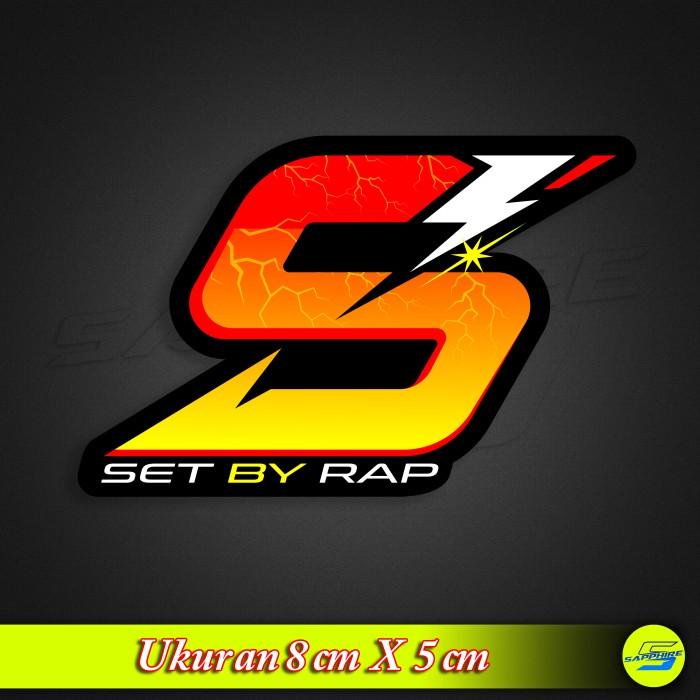 Sticker SET BY RAP Stiker Logo S Set by Rap - Shop | Tokopedia