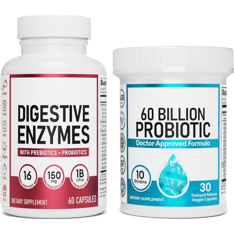 Digestive Enzymes Probiotic Capsule Set for Women - TikTok Shop Singapore