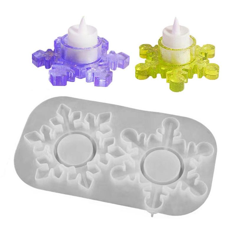 Silicone Mold Christmas Snowflake Christmas Snowflake Silicone - TikTok ...