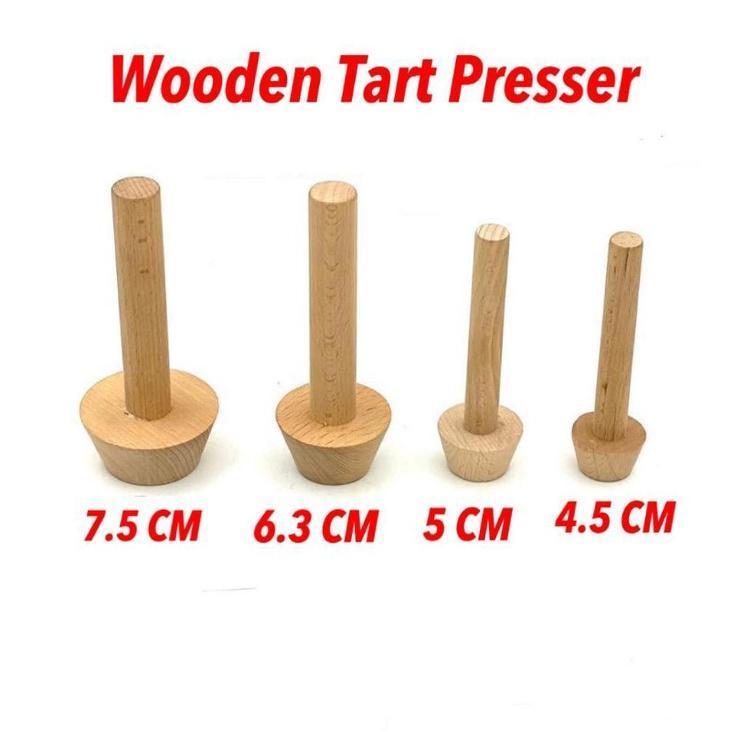 Penekan Kuih Tart Kayu Acuan Kayu Tart Penekan / Wooden Tart - TikTok ...