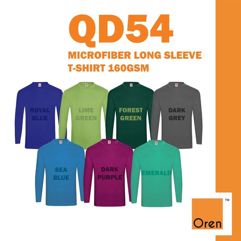 OREN SPORT Unisex Long Sleeve Microfiber Polyester Quick Dry - TikTok ...