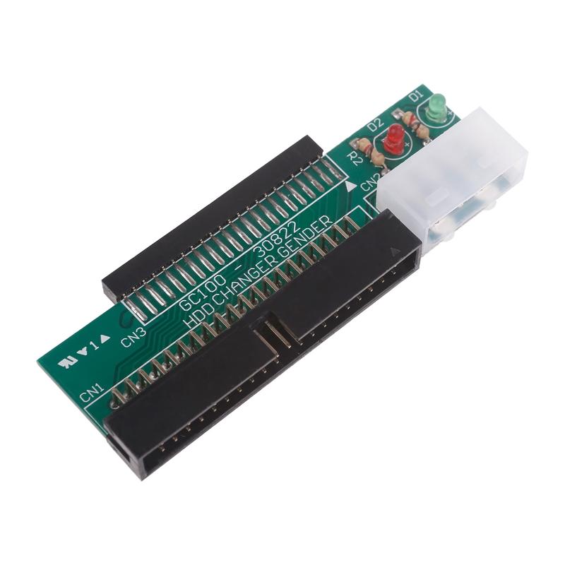 3.5 IDE Male to 2.5 IDE Female 44 Pin to 40 Pin Converter Adapter ...