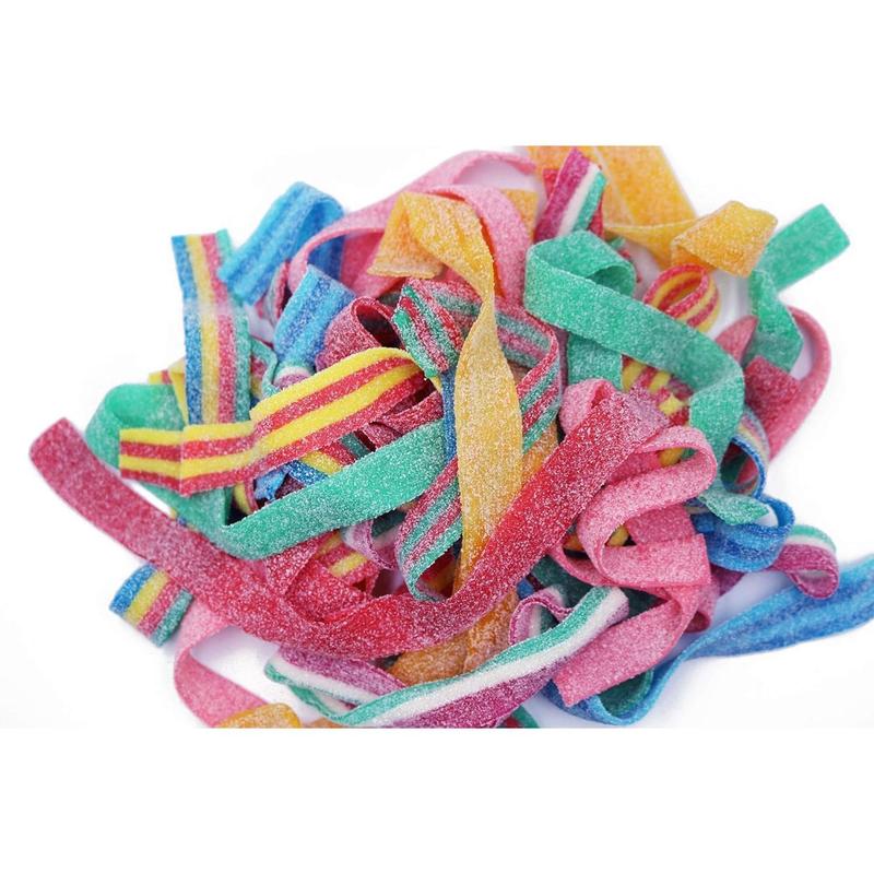 Every Flavor Mixed Gummy Belts Candy 1 Pound (Blueberry, Apple, Mango ...