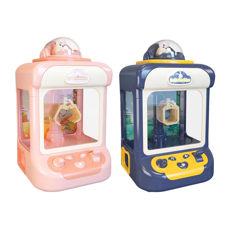 Claw Toy Machine with Music Interactive Toy Arcade Slot Machine ...
