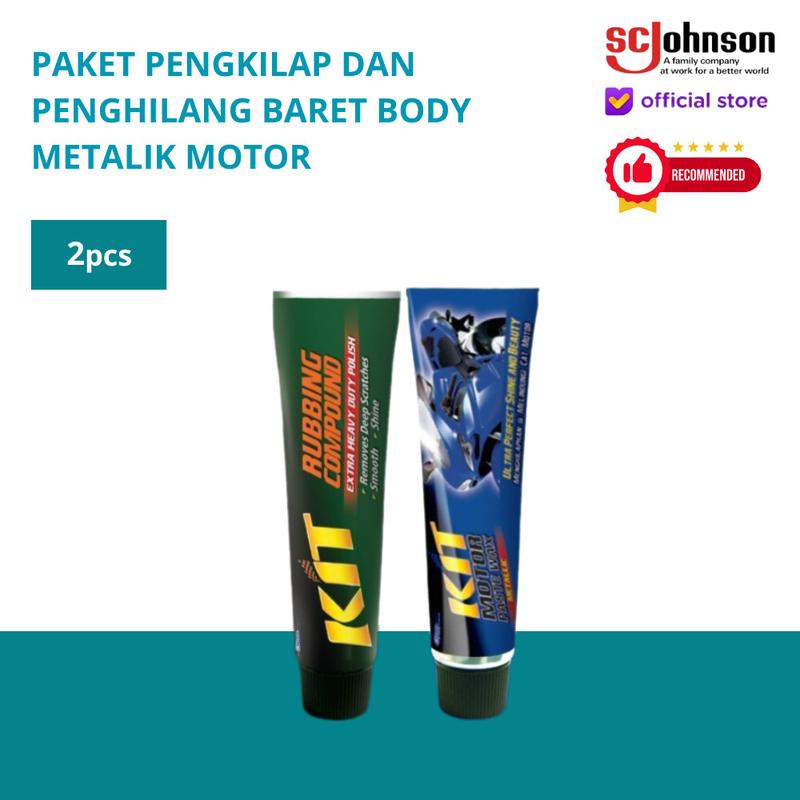 KIT Paket Rubbing Compound & Paste Metalik - Perawatan Body Glossy ...