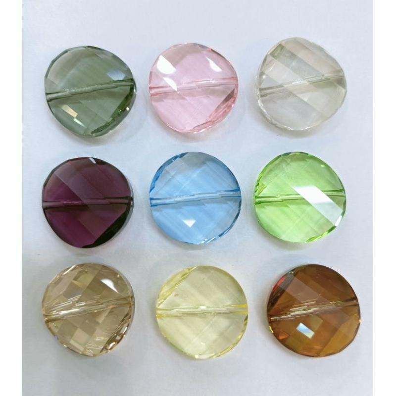 [VIKI CRYSTAL]5621 Twist Round Spacer Bead – Elegant Jewelry - TikTok Shop Malaysia