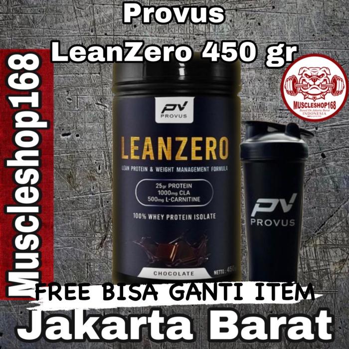 Jual Provus Lean Zero 450 gr 1 Lbs Whey Isolate + Fatburner Ripped ...