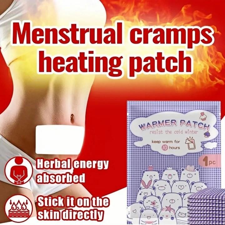 Menstrual Cramp Heat Patch Hot Compress Body Warmer Self Heating ...