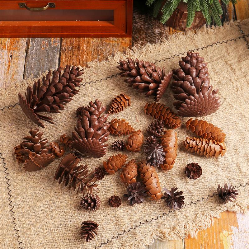 Pine Cones Pine Flower Christmas Decorations Pendant Creativ - TikTok Shop Philippines