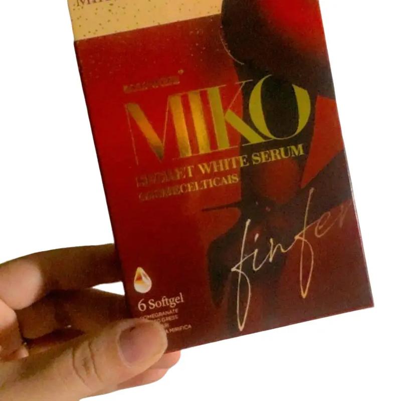 hộp 6 viên serum cấp nước miko thai lan( tặng kèm 1v )che tên - TikTok ...