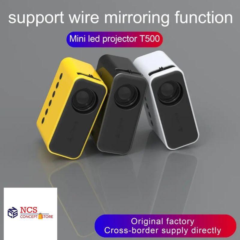 YT500 Mini Projector With Corded Same Screen High-speed Picture ...
