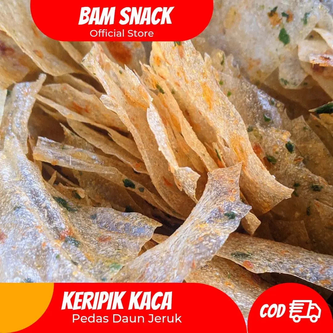 Kripik kaca/kripik beling 250gr Alami Food Snack - Shop | Tokopedia