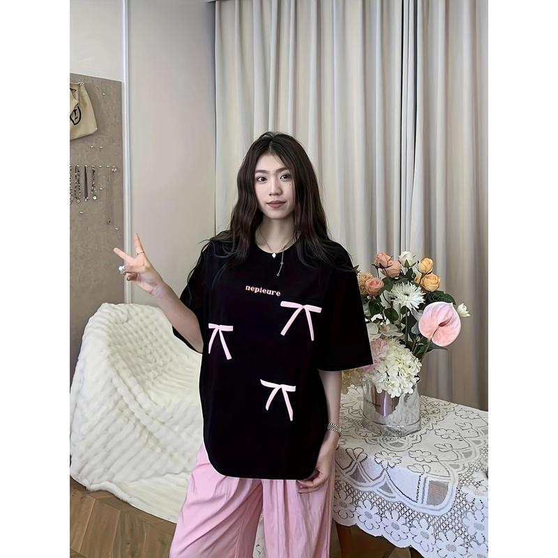 Kemeja-T Leher Krew, Cetakan Ikatan bentuk rama-rama, Longga - TikTok ...