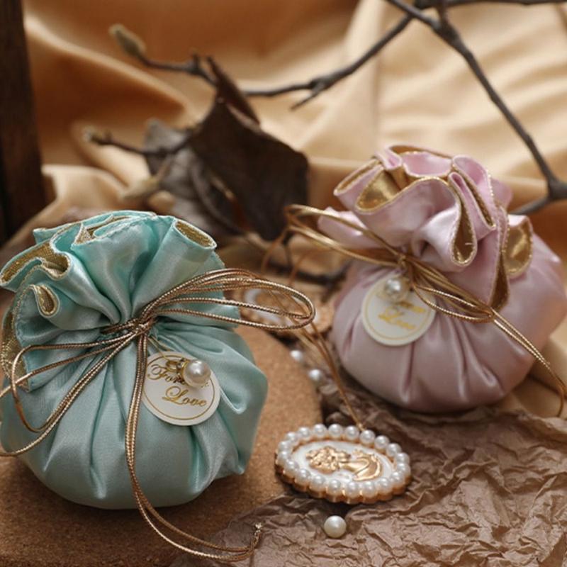 4Pcs Mini Portable Candy Packaging Bags Exquisite Chinese Style ...