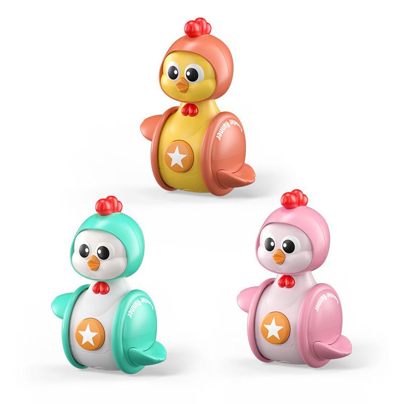 Children's puzzle early teaching crawling cartoon cute chicken - TikTok ...