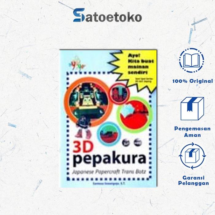 Jual 3D Pepakura, Japanese Papercraft Tranz Botz / 200060281 - Santosa ...