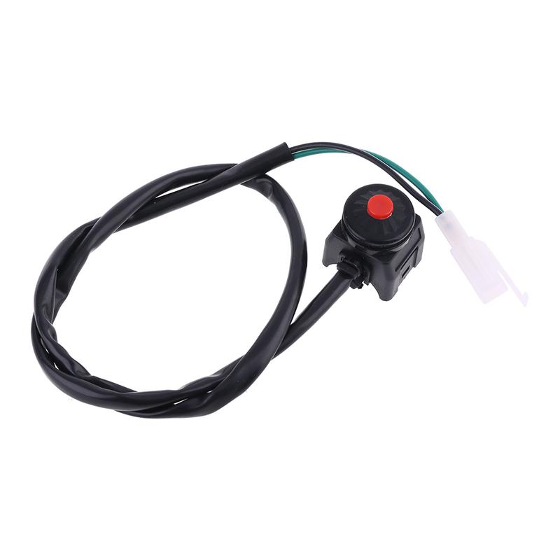 HOT! Red Point Style Start Power On Off Switch ATV Motor Motocross ...