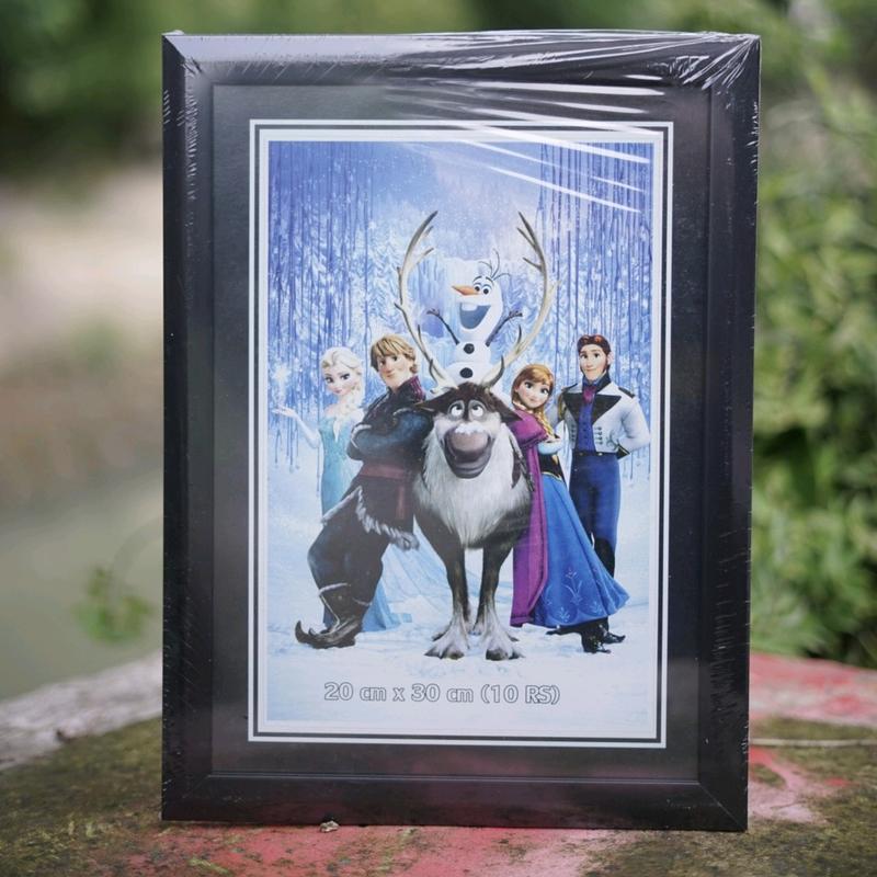 pigora 10rs 20x30cm minimalis hitam - Shop | Tokopedia