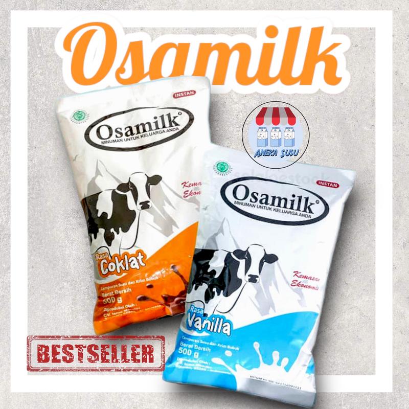 SUSU OSAMILK 500gr 300gr COKELAT VANILA - Shop | Tokopedia
