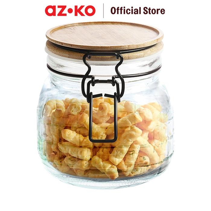Jual AZKO Kris Noir Stoples Makanan Food Canister Jar Tempat Simpan ...