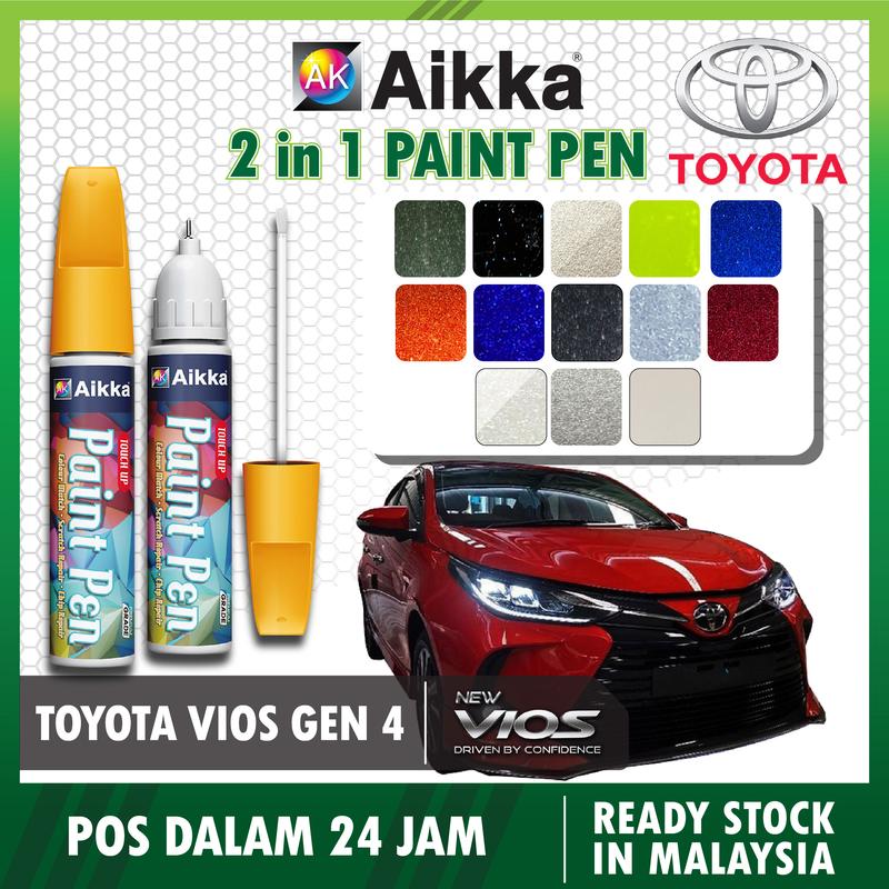 [ VIOS GEN 4 ] Aikka Paint Pen Cat Touch Up Kereta Pen Hilan - TikTok ...