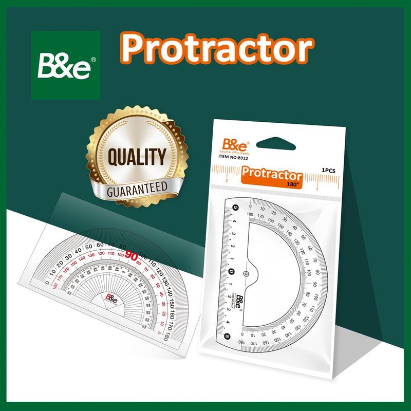 bnesos Stationary School Supplies B&e Protractor Big 2Styles - TikTok Shop Philippines