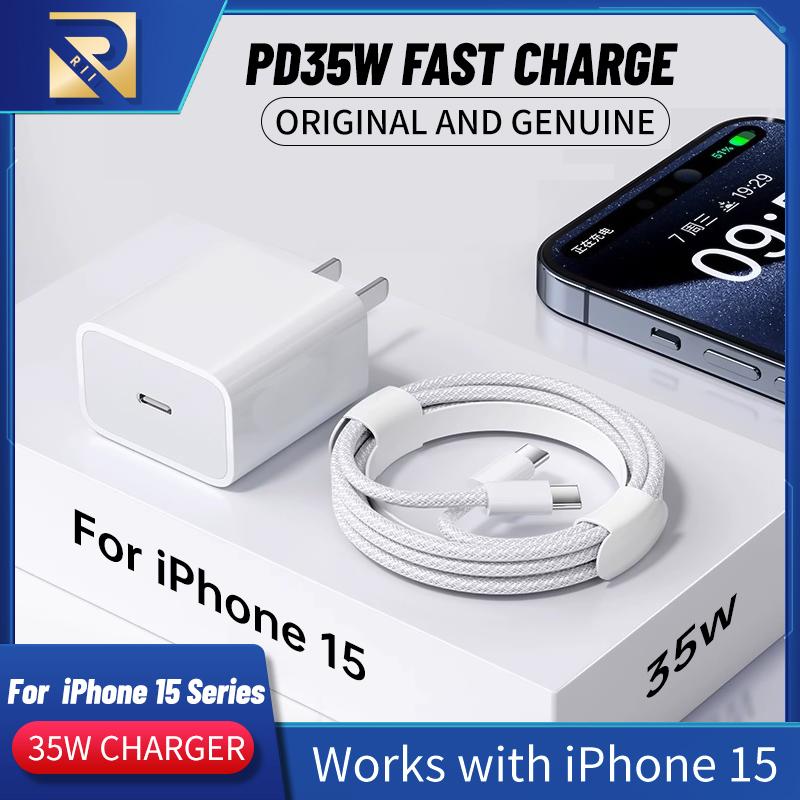 RII PD 35Watts Fast Charging Charger with Type-C to Type-C Port ...
