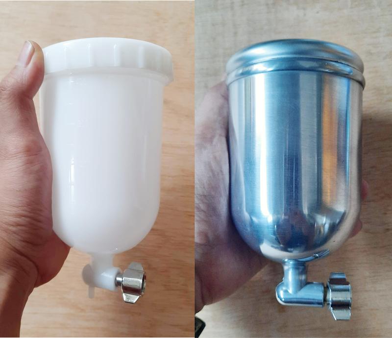 Tabung Cat Spray Gun F75 F100 F3 400ml - Shop | Tokopedia