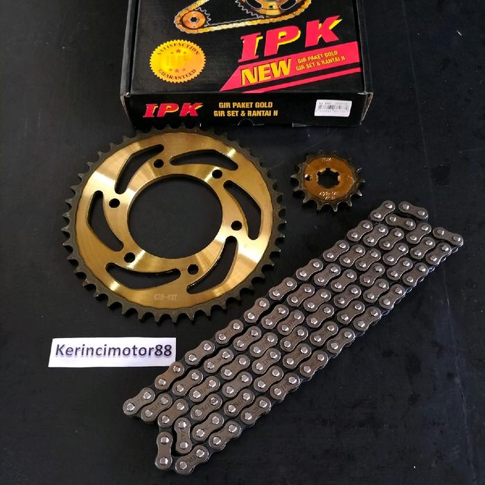 Jual Girset Gear Set Gear Paket Gold Komplit Jupiter MX King MX King ...