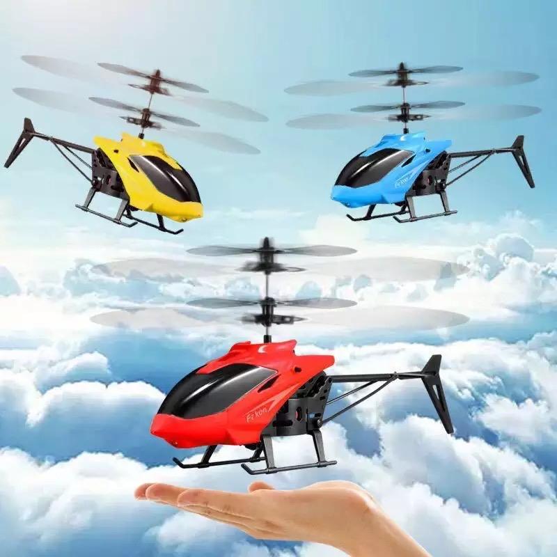 Mini Helicopter Infraed Induction 2 Channel Electronic Aircraft ...