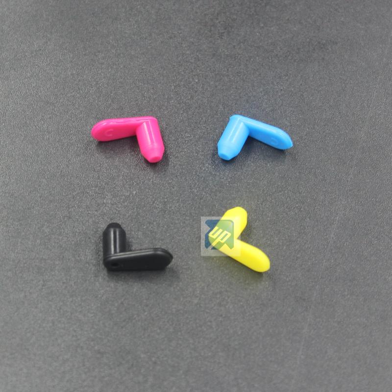 300pcs 4 colors High quality color rubber plug for ink cartridge / CISS ...