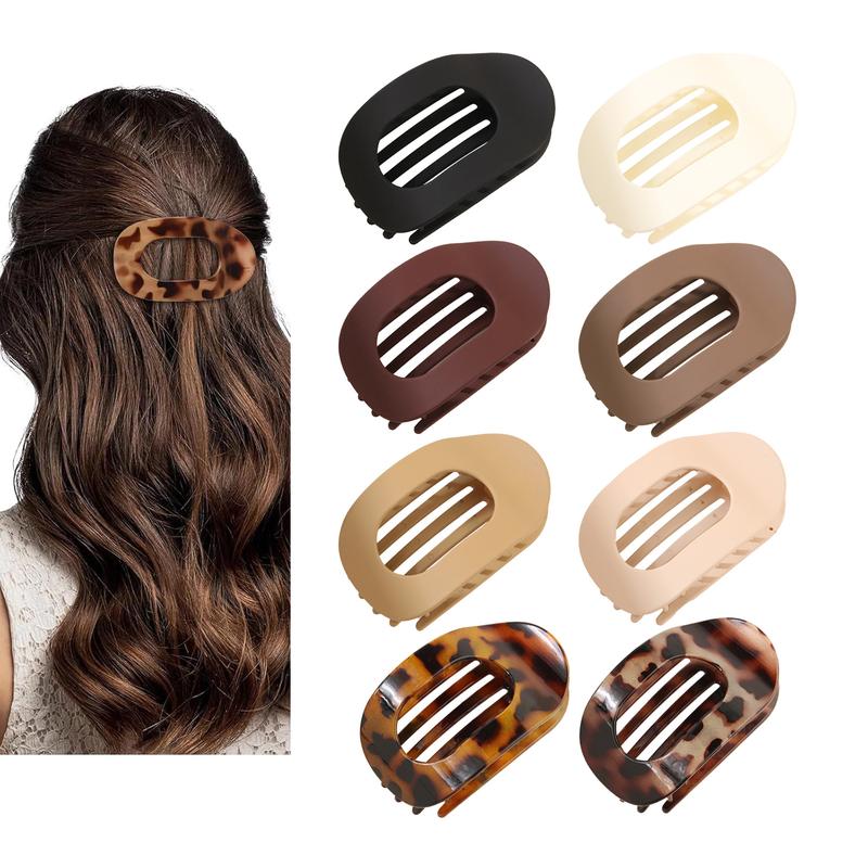 Trendy Flat Claw Clips for Stylish Hairdos flat claw clips flat hair ...