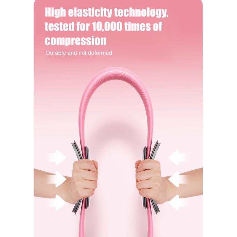 Middleaged and elderly resistance circle leg stretching fitness ...