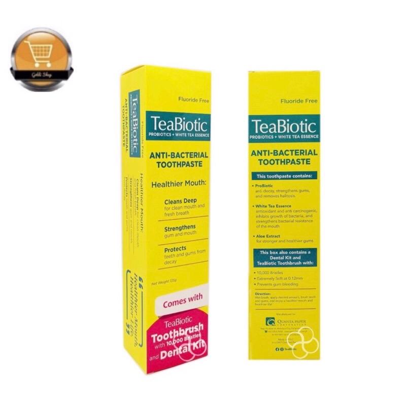 TeaBiotic Anti-bacterial Toothpaste with Dental Kit!!! - TikTok Shop ...
