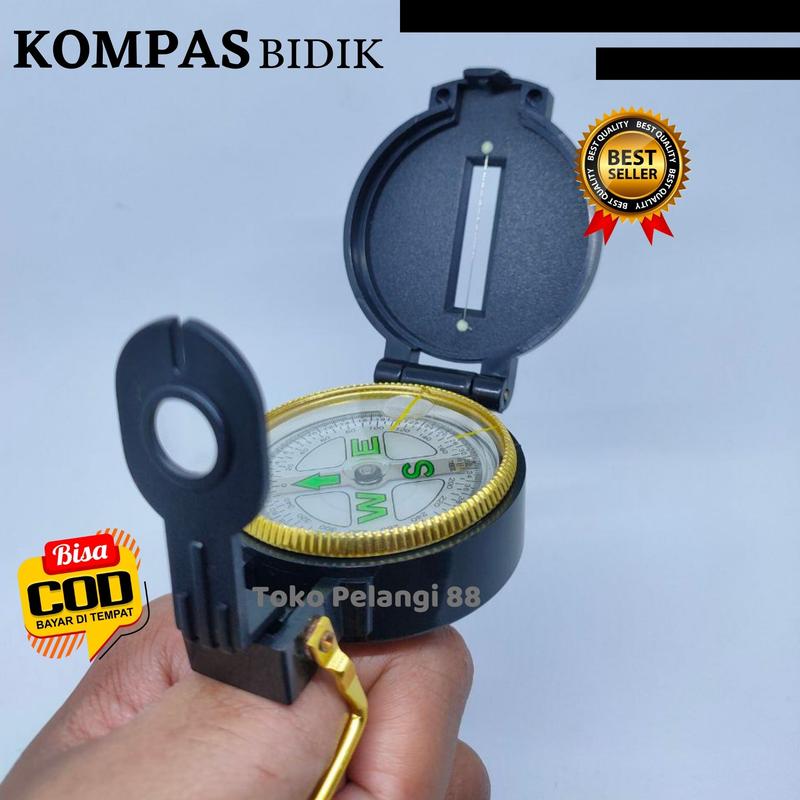 Kompas Bidik Pramuka Alat Navigasi Outdoor Camping - Shop | Tokopedia