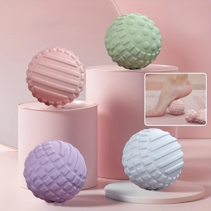 Bola Fascia Kecergasan, 1pc, Sfera Urut Yoga, untuk Urut Kaki, - TikTok ...